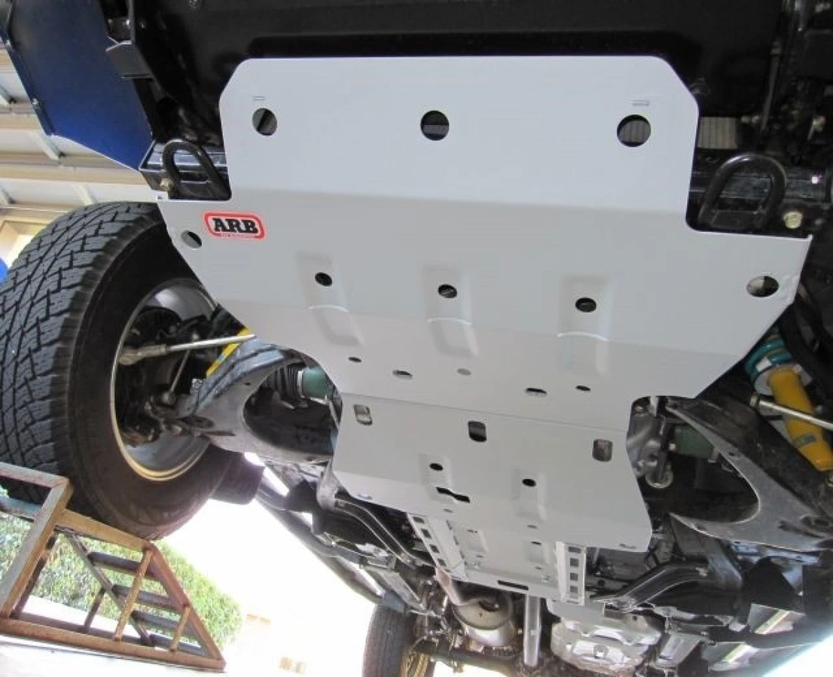 Arb Uvp, Skidplate, Toyota Hilux Revo 2016-, Grey Powder Coat Finnish