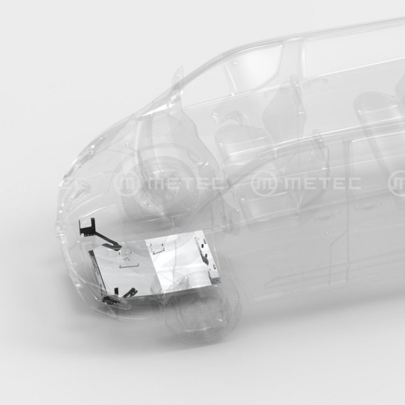 Skid Plate, Engine, Al Ford Transit Custom 18+