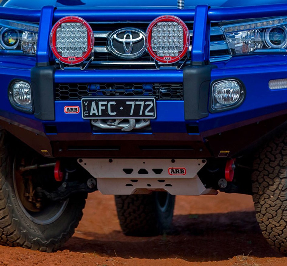 Arb Uvp, Skidplate, Toyota Hilux Revo 2016-, Grey Powder Coat Finnish ...