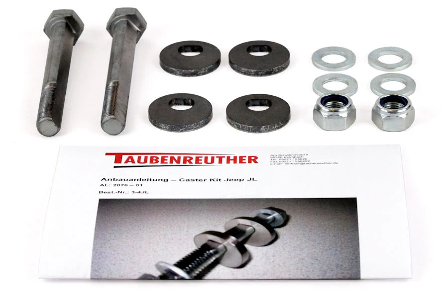 Jeep Wrangler Jl Caster Correction Kit